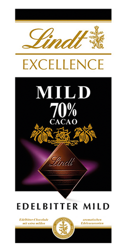 EXCELLENCE 70% MILD, 100g | German Health&Beauty
