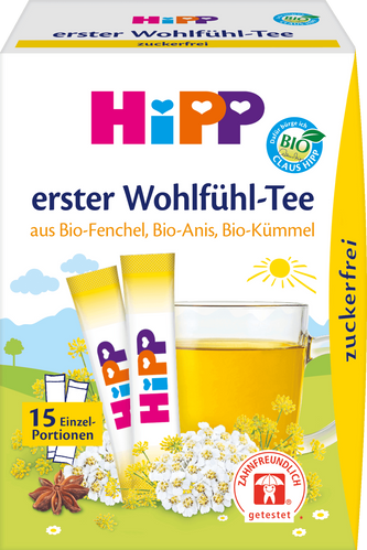 HiPP Baby Tea Natural Bio Organic Fennel from Germany