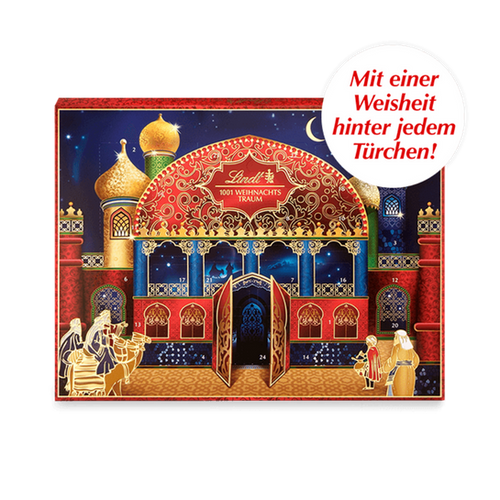 Lindt Premium Advent calendar 1001 Christmas dream, 281g | German ...