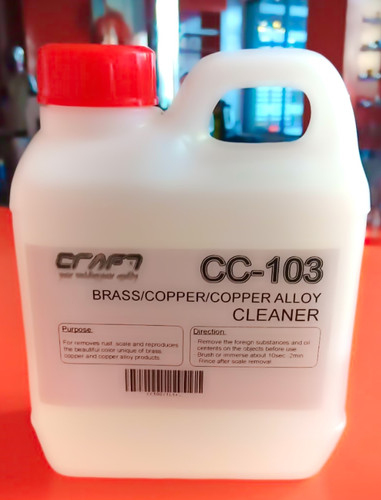 CC-103 | BRASS/COPPER/COPPER ALLOY CLEANER&POLISHING | craftskill