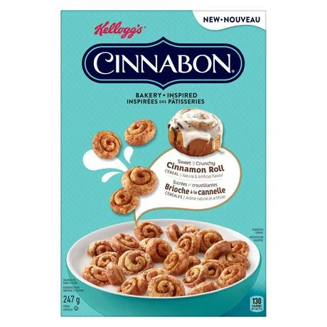 Kellogg's Cinnabon Cinnamon Roll Cereal | Lekkers