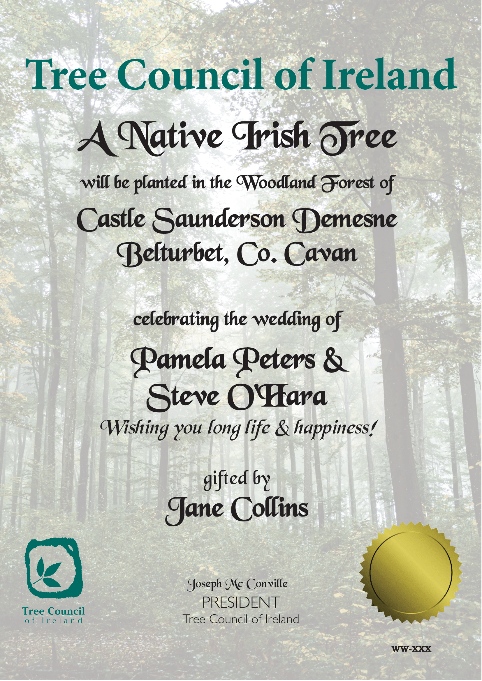 Tree Sponsorship Scheme | Tree Council