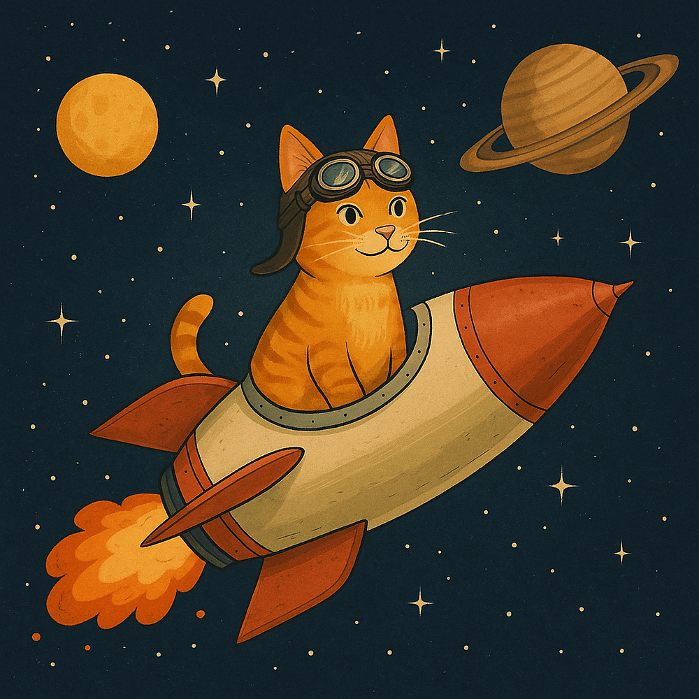 Curiosity Didn't Kill the Cat — It Built the Rocket!