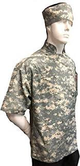 ACU Camo Chef Jacket Camouflage | chefskin