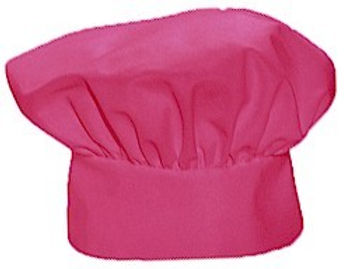 pink chef hat