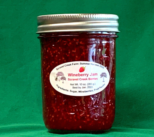 Wineberry Jam 10 oz. | ScravelCreekFarm
