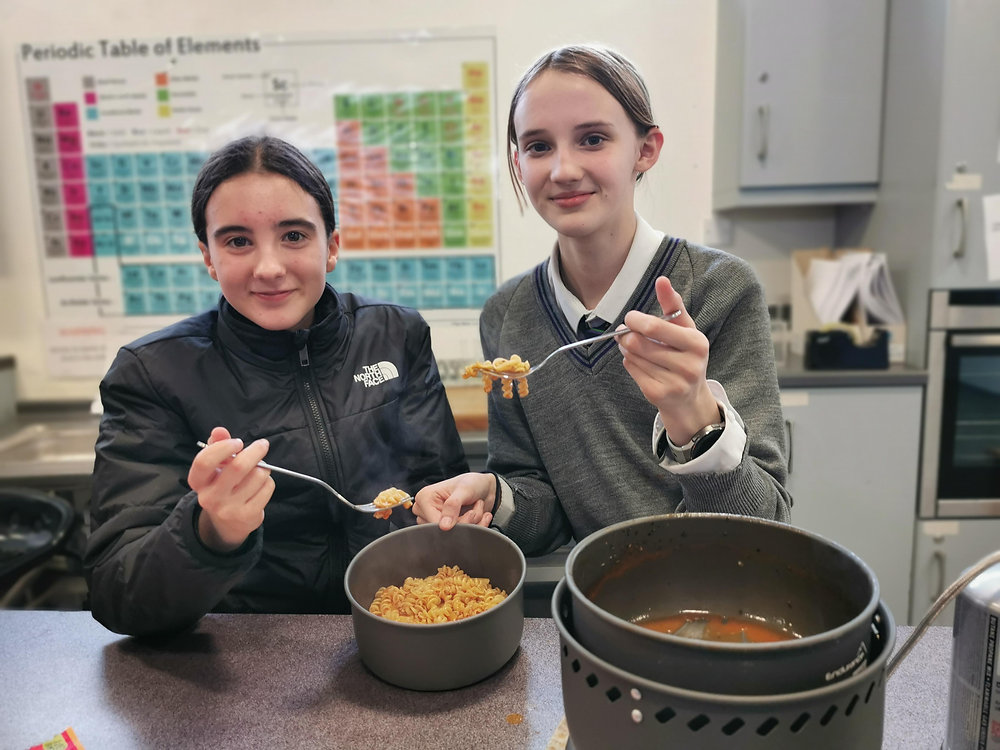 Gold star cooking for Duke of Edinburgh Bronze
