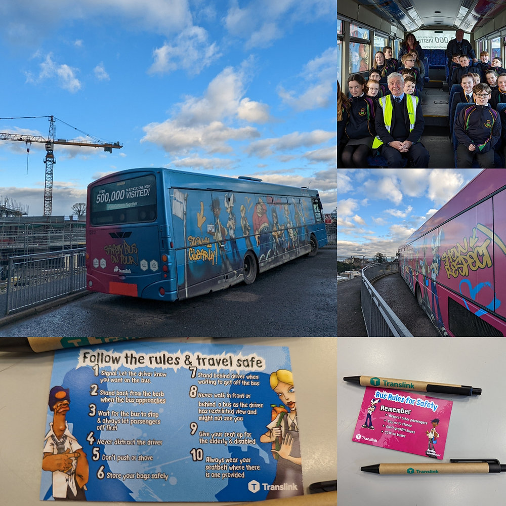 Translink Safety Bus provides timely guidance on road safety
