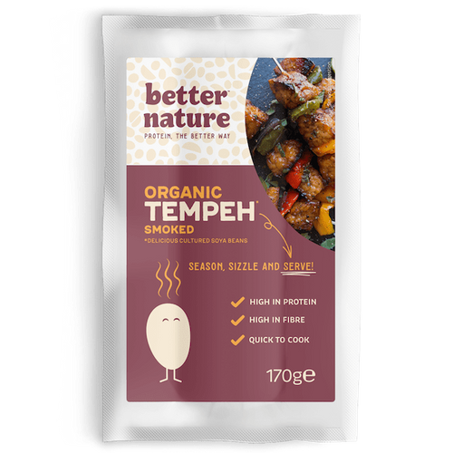 Smoked Tempeh Block - 170g | bonobo-cafe