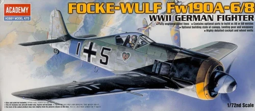 12480 - Academy - 1/72 Fw190A6/8 Butcher Fighter | Joe's Hobby Shop
