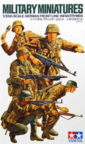 Tamiya - 35196 - 1/35 German Front-Line Infantrymen | Joe's Hobby Shop