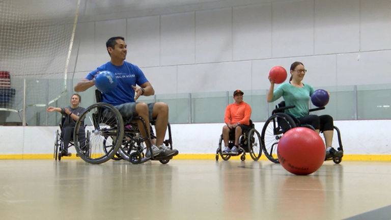 Para Wheelchair Dodgeball