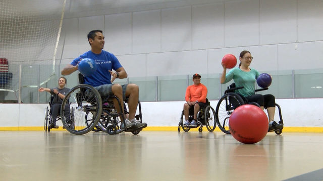 Para Wheelchair Dodgeball