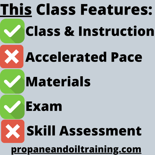 09-03 and 09-04 2024 CETP NON-ACCELERATED Book 1 Basic Principles class exam | Propane Oil Training
