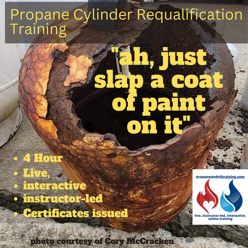 5-15-23 Propane Cylinder Inspection & Requalification Course | Propane ...