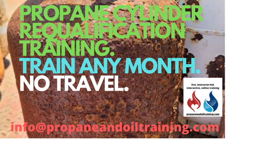 5-30-23 Propane Cylinder Inspection and Requalification | Propane Oil ...