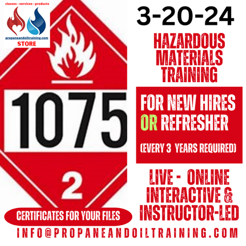 03-20-24 Hazardous Materials Initial Training and Recurrent (Refresher ...