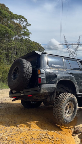 Nissan Patrol GU4 Sport Rear Bar | OthersideMetalWorks