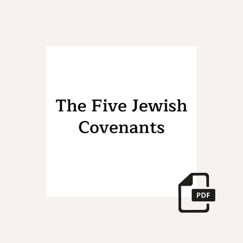 The Five Jewish Covenants | Thehill