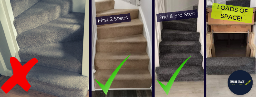 Under Stair Storage | New Storage Design! | Smart Space Stair Storage