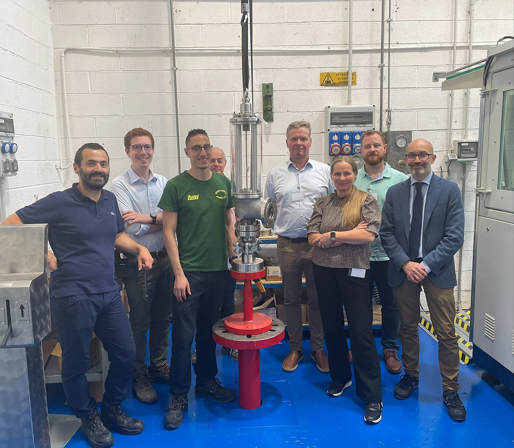 Pressure relief pin device set at 948 barg supplied to Aker Solutions ...