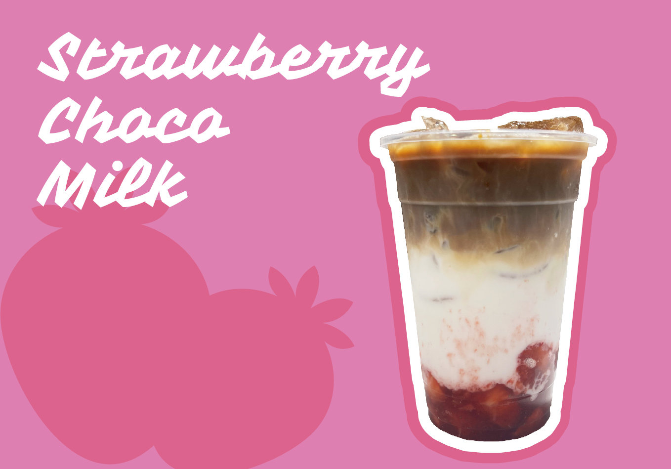 Strawberry Choco Milk | LEAMAXX BUBBLE TEA