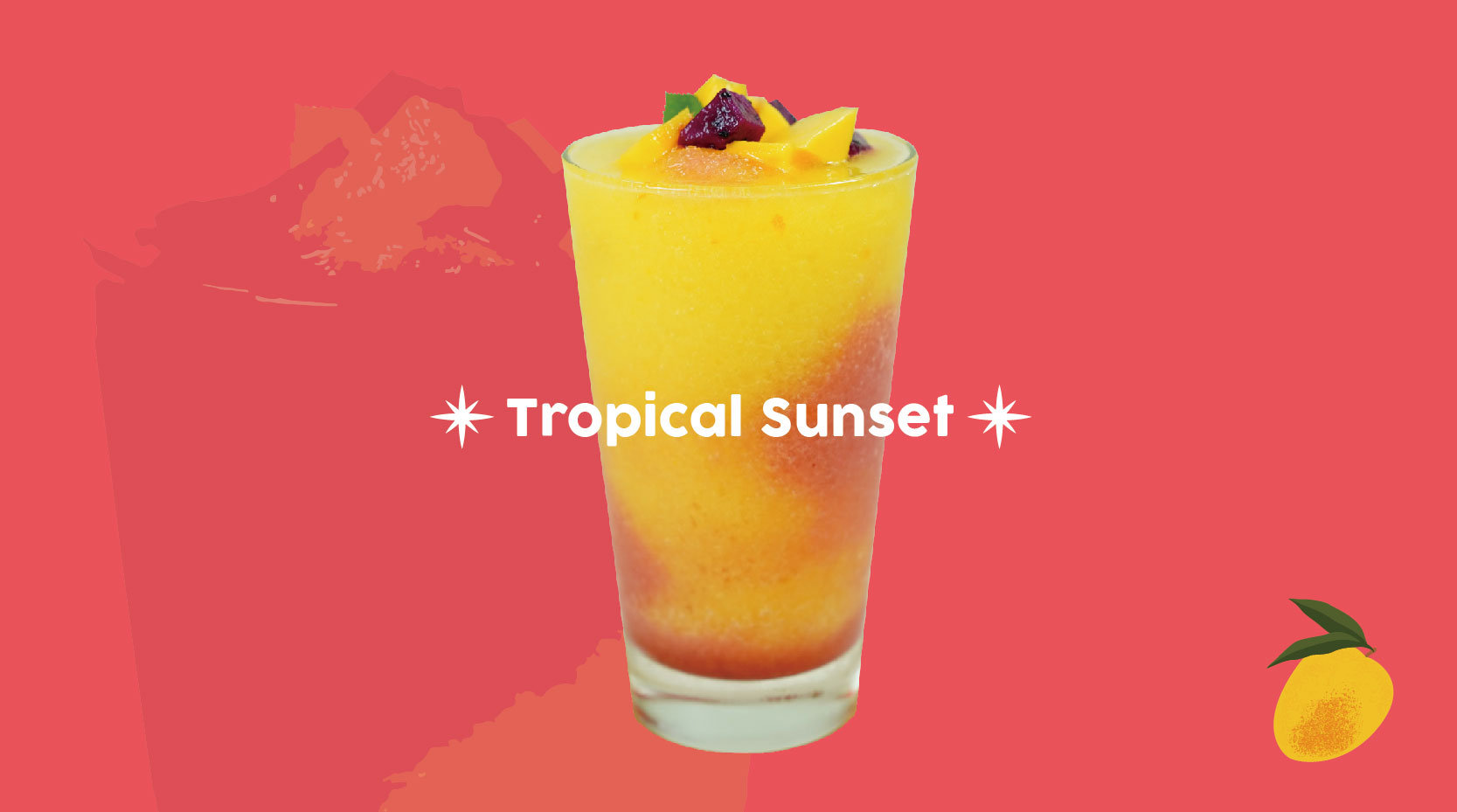 Tropical Sunset | LEAMAXX BUBBLE TEA