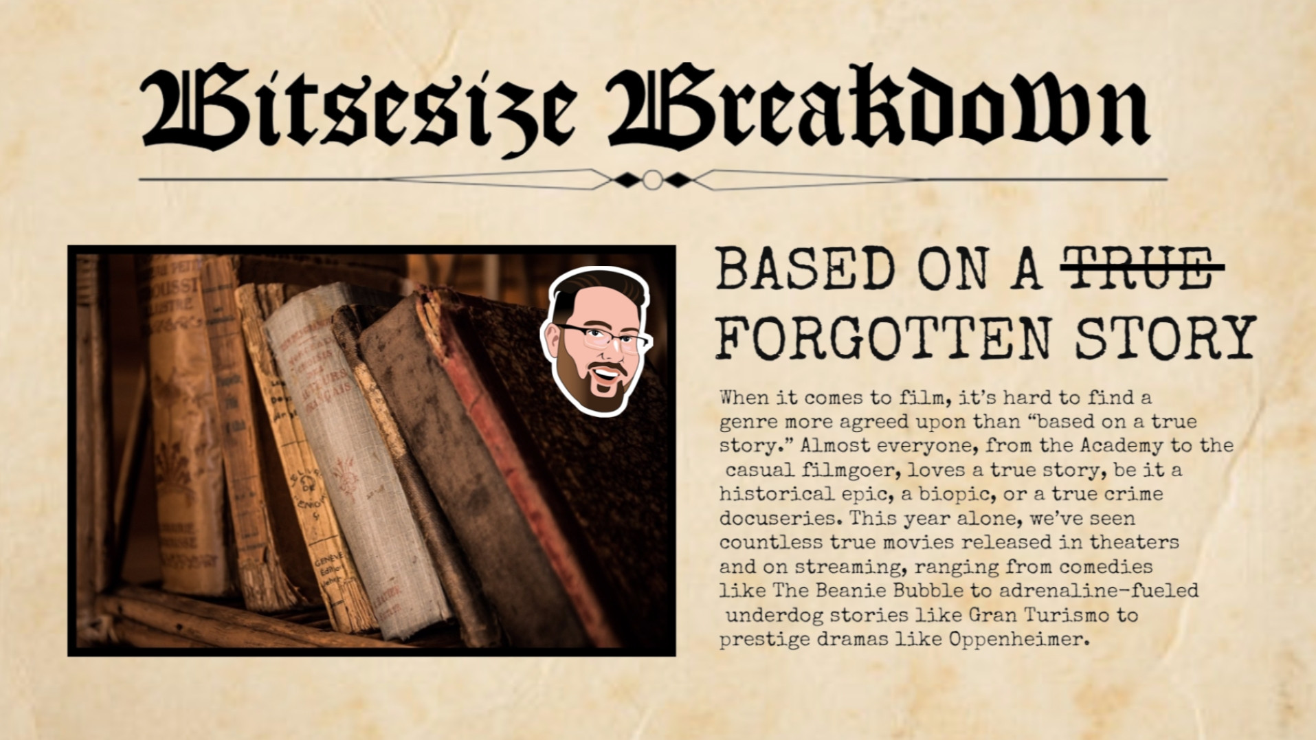 BASED ON A TRUE FORGOTTEN STORY | Bitesize Breakdown