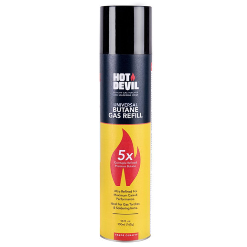 Hot Devil Universal Butane Gas Refill 300ml | margaret-river-motor