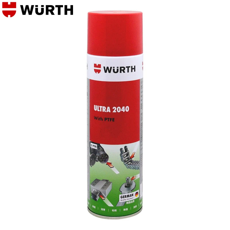 Wurth Ultra 2040 Water Displacing Penetrant with PTFE 500ml/340g ...