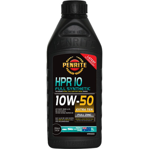 Penrite HPR 10 10W-50 Engine Oil 1L | margaret-river-motor