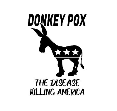 Donkey Pox - The Disease Killing America Decal | Check Custom Design