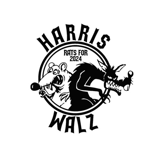 Harris - Walz - Rats For 2024 - Trump 2024 - MAGA | Check Custom Design