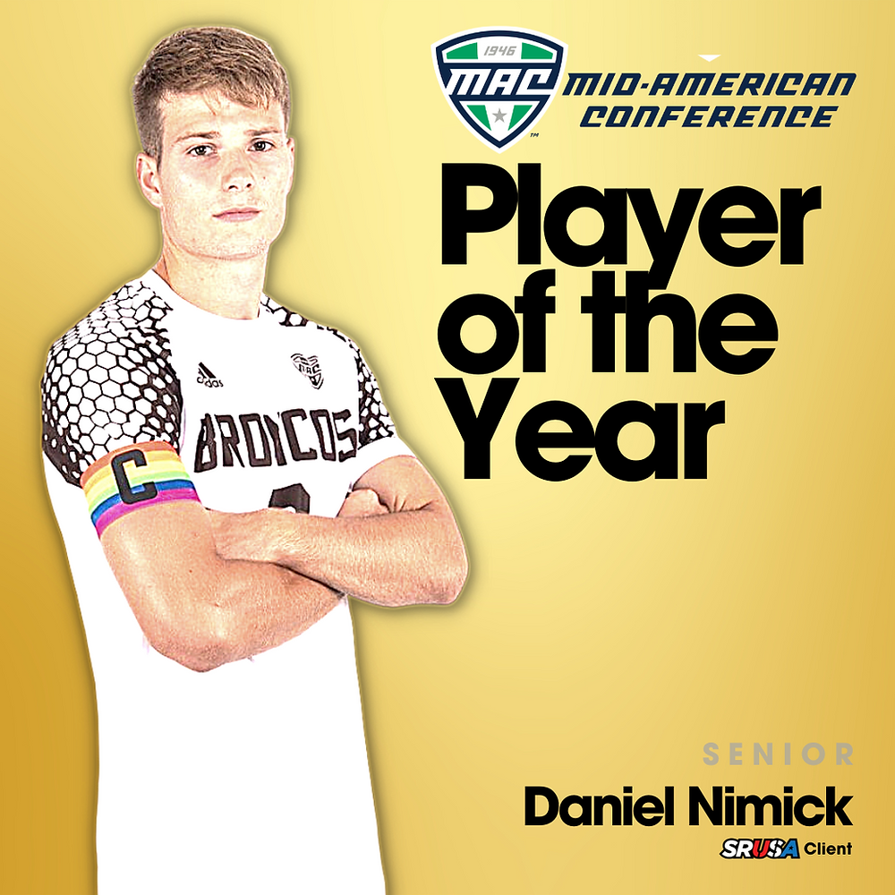 Daniel Nimick Named MAC Conference Player of the Year