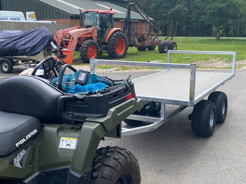 Flatbed ATV Trailer | KPC Engineering
