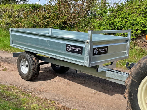 TT2000 - 2 Ton 8'x 4' Tipping Trailer | KPC Engineering