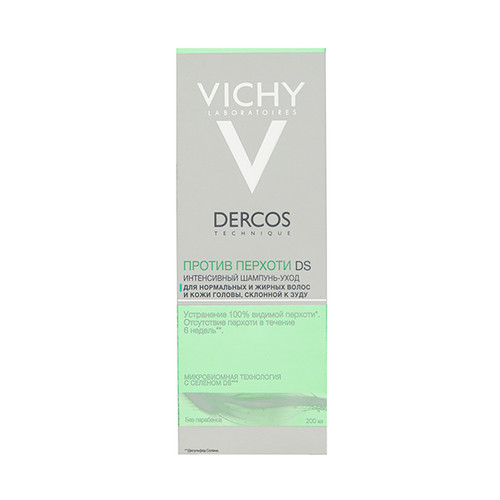 Vichy Dercos Shampoo Anticaspa Cabello Normal a Graso x 200 ml ...