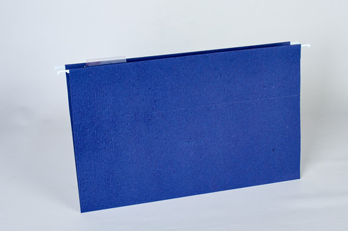 FOLDER CARTON COLGANTE OFICIO AZUL 250GR | Marion Express