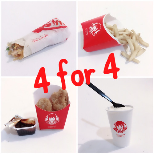Wendy's 4for4 | Steff Von Schweetz