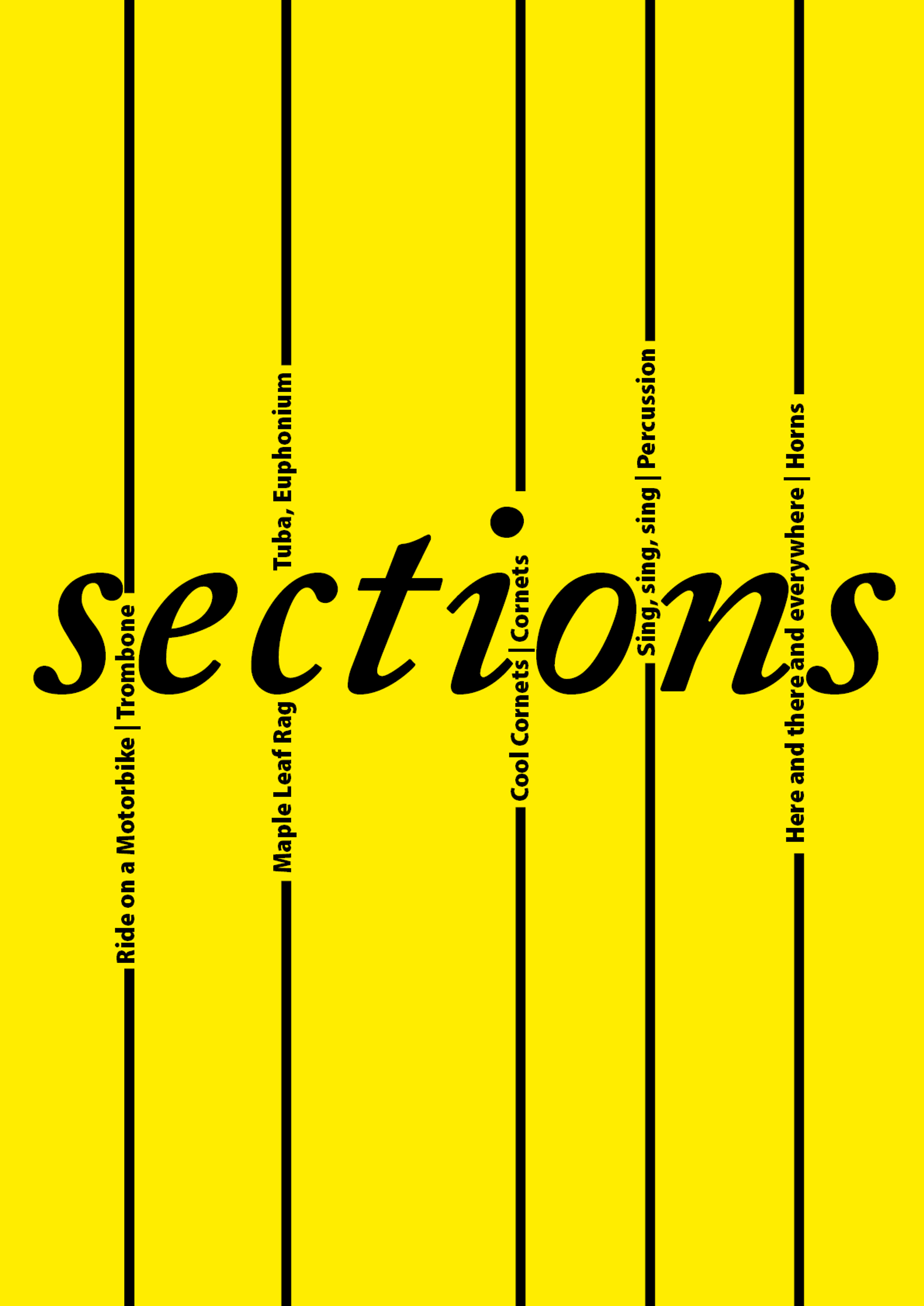 sections | Brassband Vorarlberg