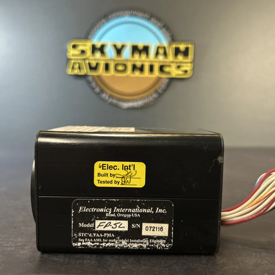 Electronic International FP-5L Digital Fuel Indicator | Skyman Avionics