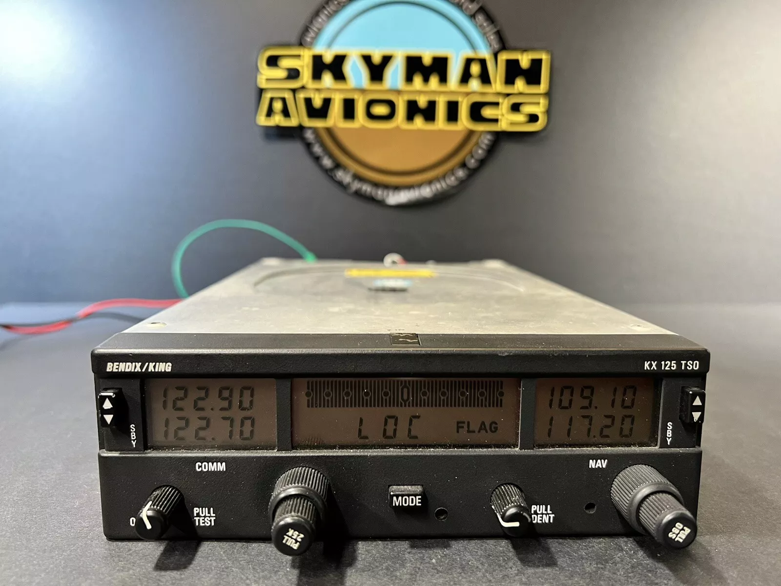 Bendix King KX 125 NAV/COM - 14V | Skyman Avionics