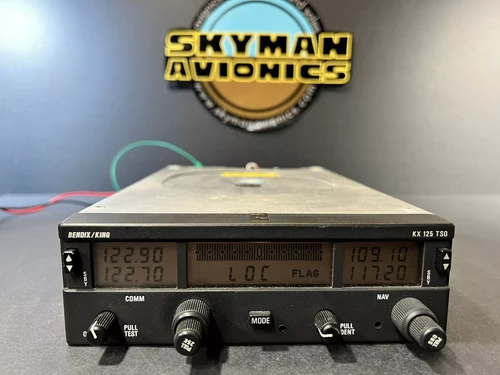 Bendix King KX 125 NAV/COM - 14V | Skyman Avionics