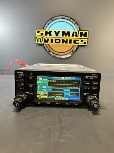 Garmin GNS 430W GPS/NAV/COM - 14/28V | Skyman Avionics