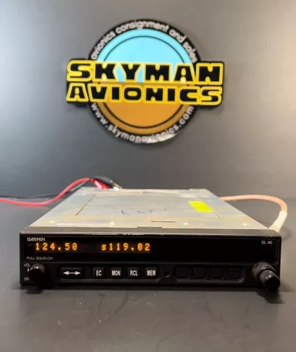 Garmin SL40 VHF Com Radio | Skyman Avionics