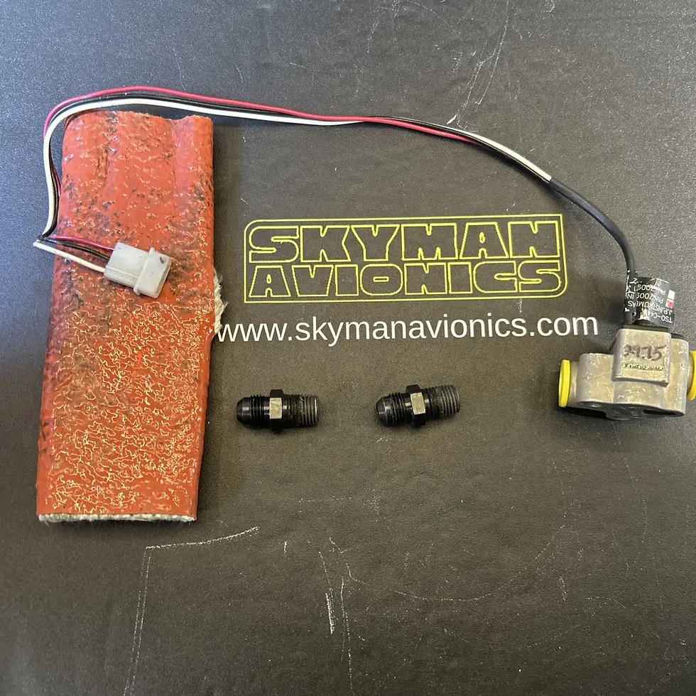 JPI Floscan 201 EDM Pressure Fed Fuel Flow Transducer | Skyman Avionics