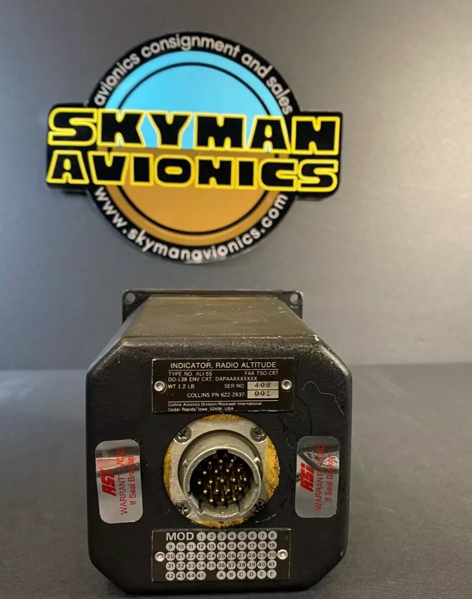 Collins Radio Altitude Indicator | Skyman Avionics