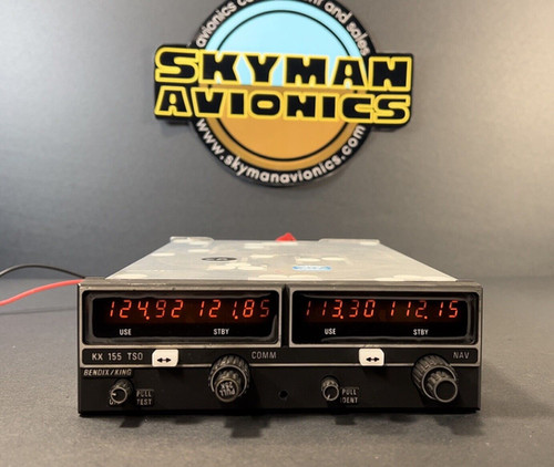 Bendix King KX 155 Nav/Com Without Glideslope - 14V | Skyman Avionics