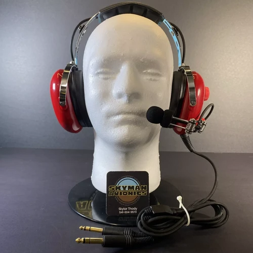 AVCOMM Aviation Headset AC-250 PNR | Skyman Avionics