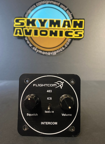 Flightcom 403 Intercom | Skyman Avionics